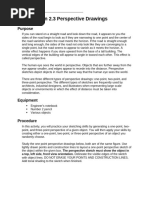 One-Point Perspective Drawing Guide | PDF | Horizon | Perspective ...