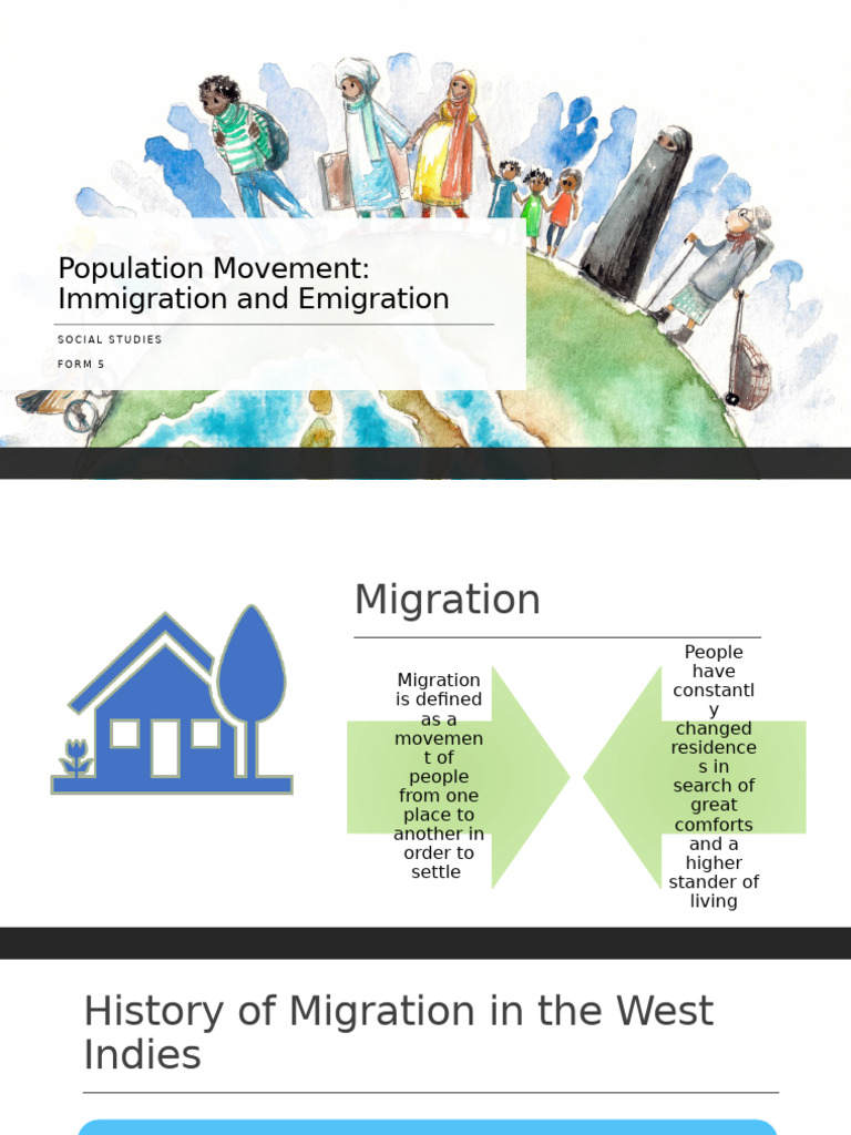 Population Movement L4 | PDF | Immigration | Urbanization