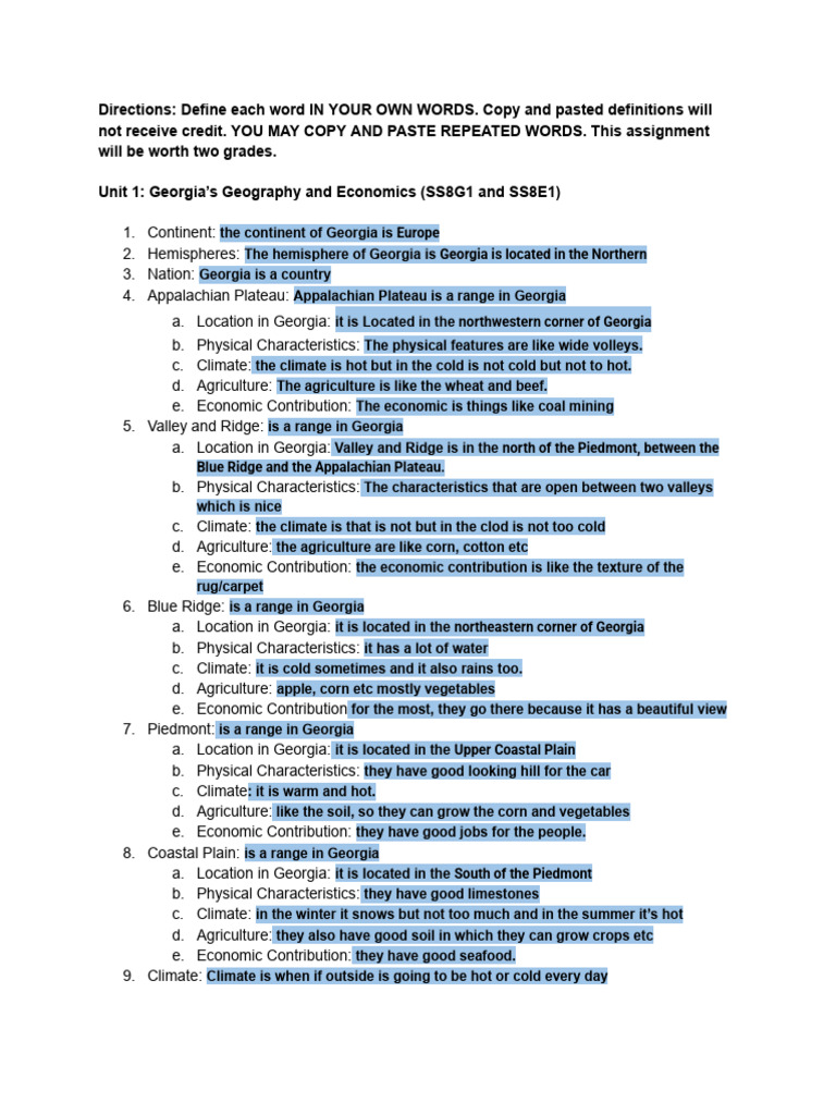 Year Long Vocab Review | PDF | Appeal | American Civil War
