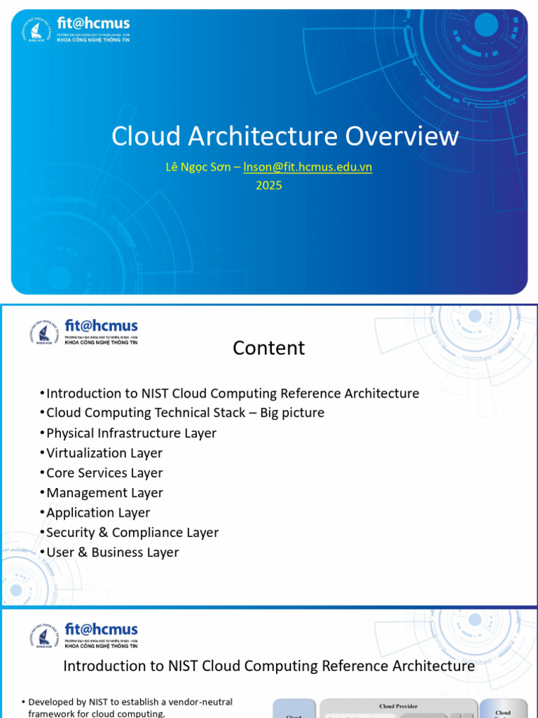 Section 2 - Cloud Architecture Overview | PDF | Virtualization | Cloud ...