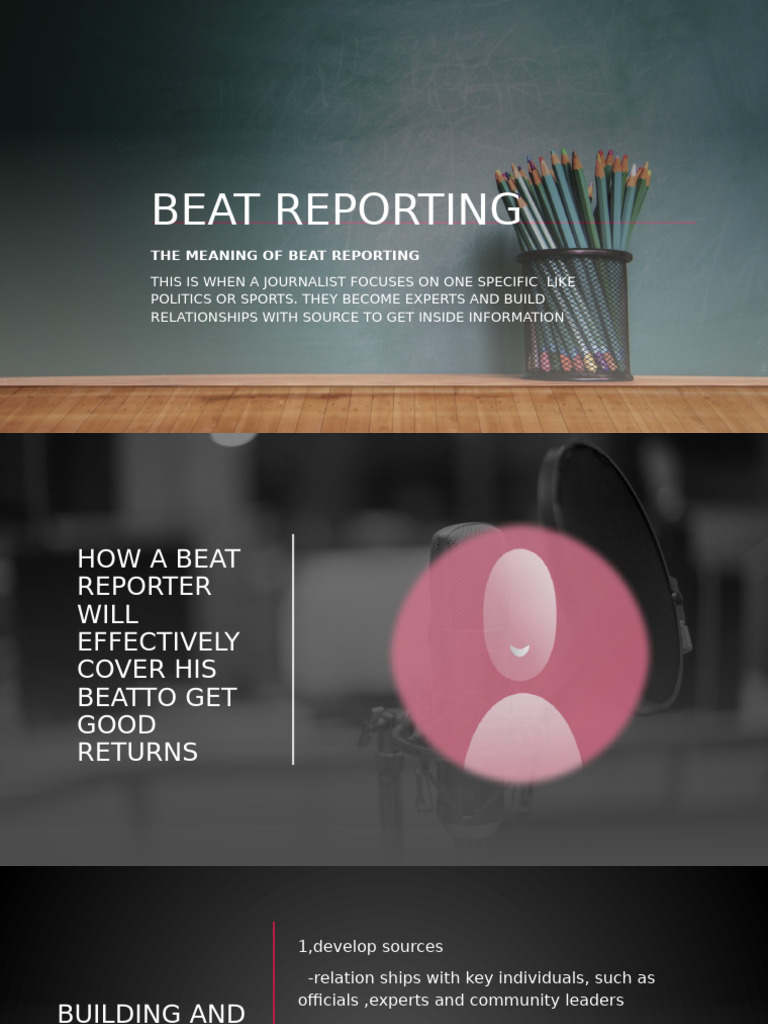 Mastering Beat Reporting Techniques | PDF | News | Human Communication