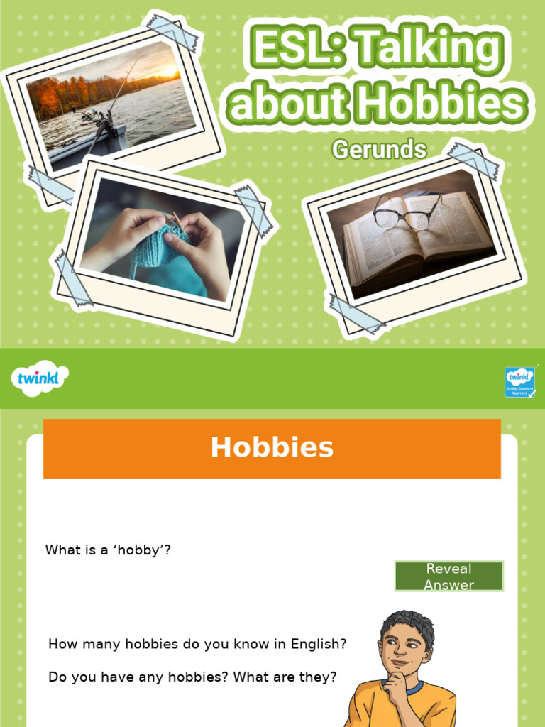 Adjective_ING_hobbies | PDF | Grammar | Syntax