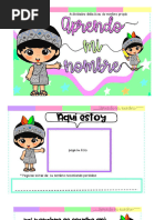 Actividades para conocer mi nombre | PDF