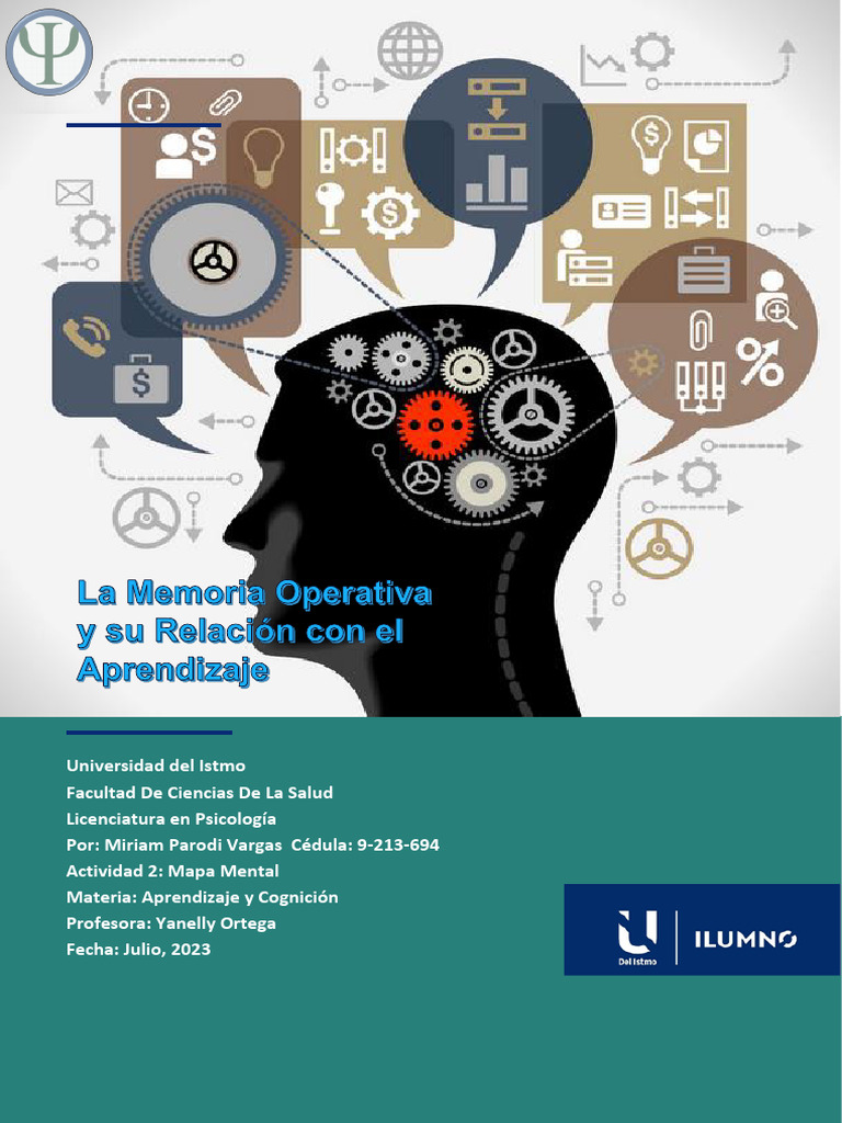 Memoria Operativa Y Aprendizaje Pdf Memoria Aprendizaje