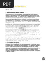 Hábitos Atómicos - James Clear | PDF | Motivación | Motivacional