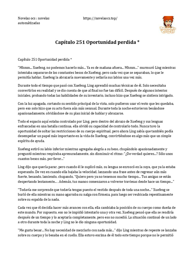 Spirit Cultivation 251 - 300 | PDF