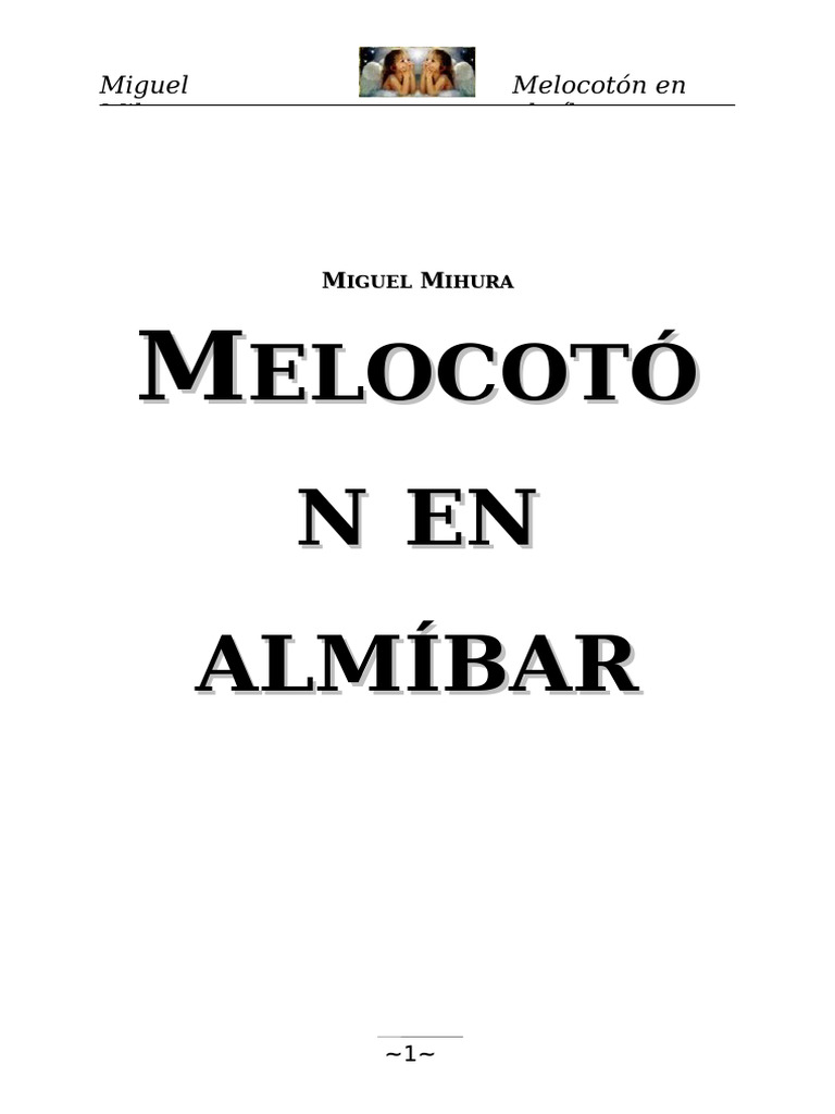 Melocotón en Almíbar | PDF