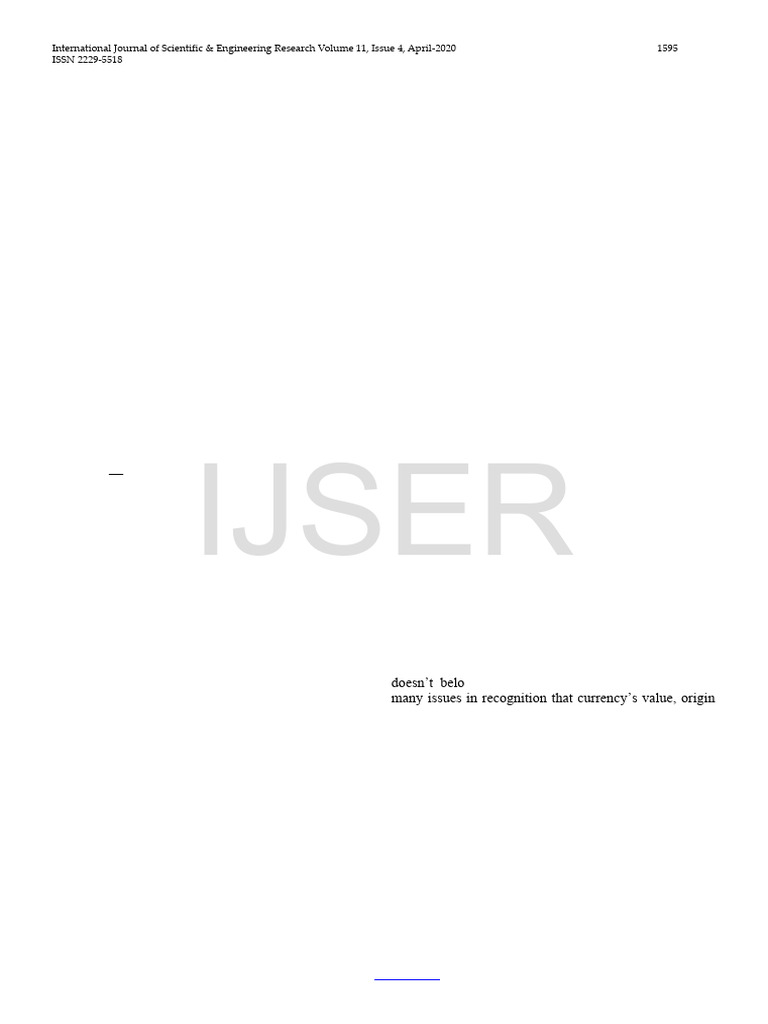 Currency-Recognition-System-Using-Image-Processing | PDF | Exchange Rate | Computing