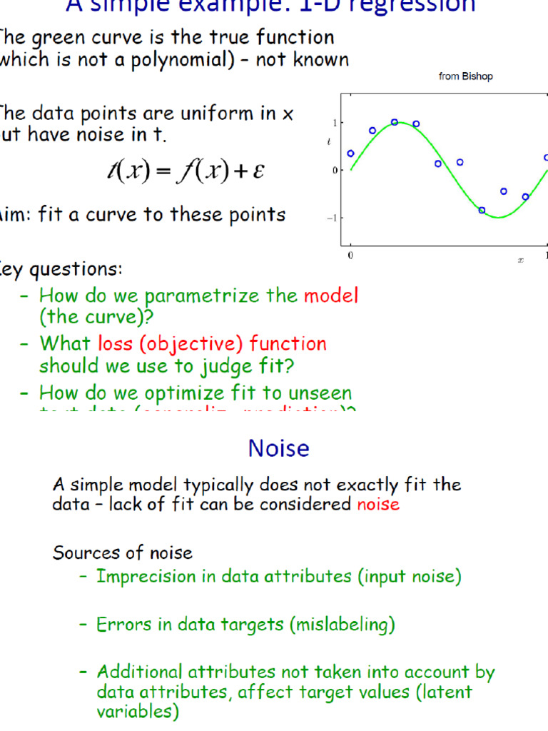 Lecture-5 Linear Regression | PDF