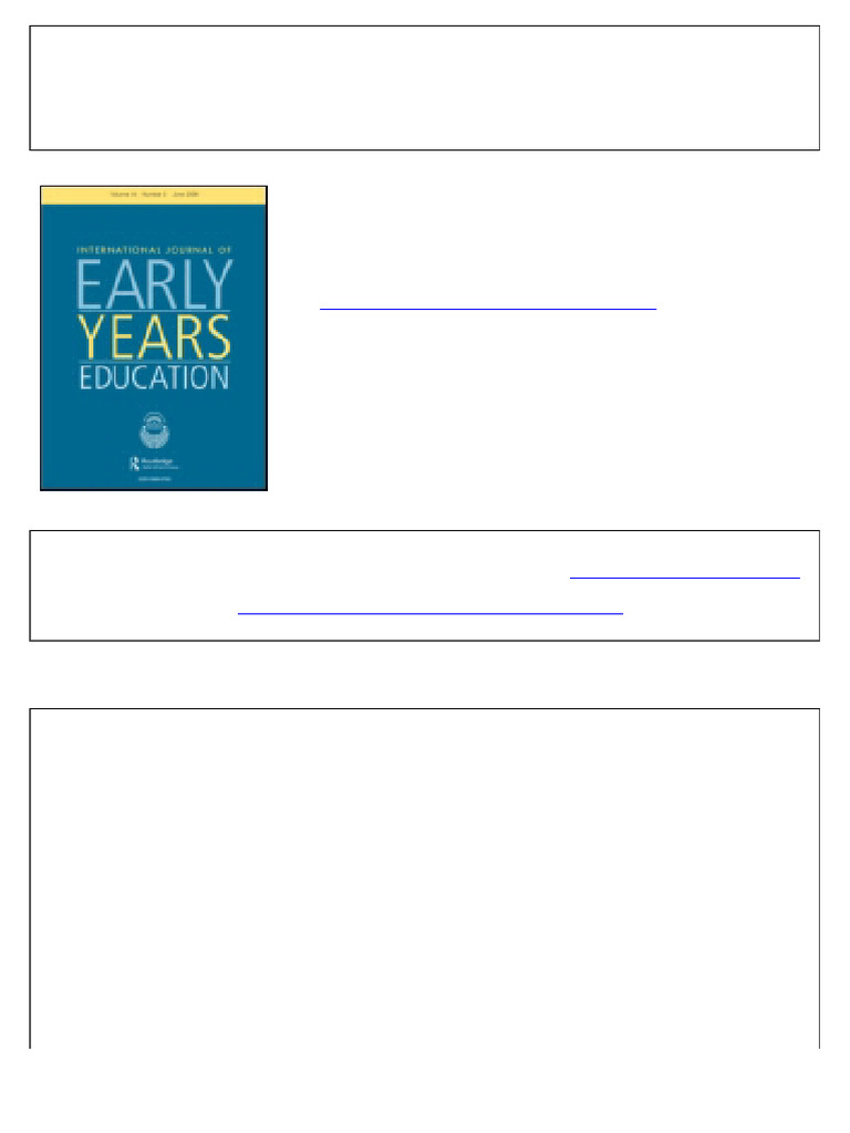 Spatial Concepts and Young Children | PDF | Space | Geometry