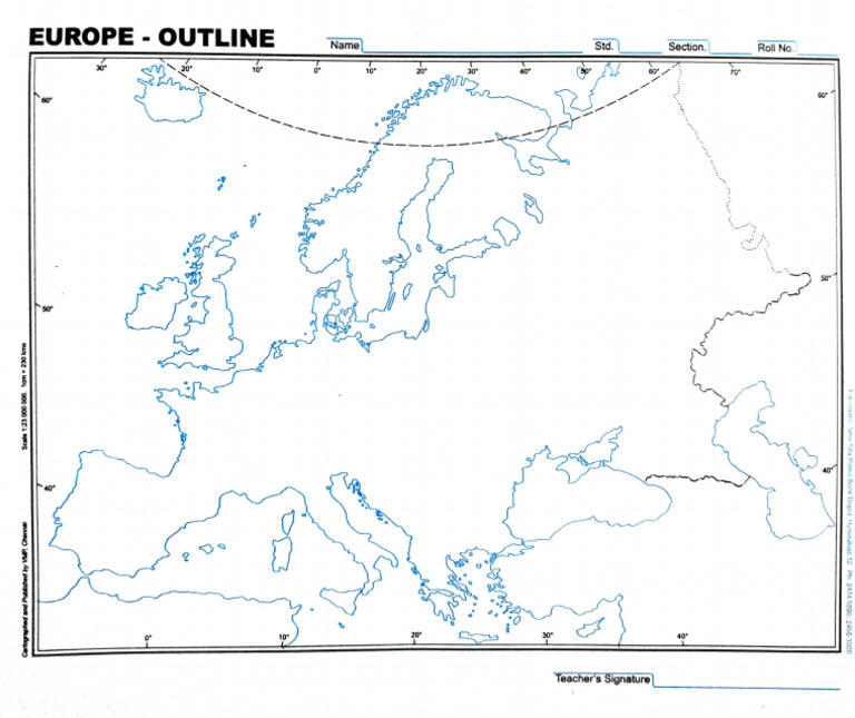Copy of Unmarked Europe Map | PDF