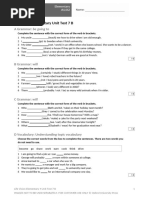 Life Vision A2 - B1 Workbook | PDF