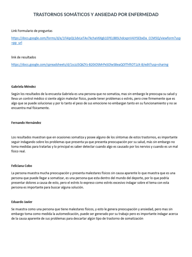 Annotated-Trastornos SomÁticos y Ansiedad Por Enfermedad | PDF
