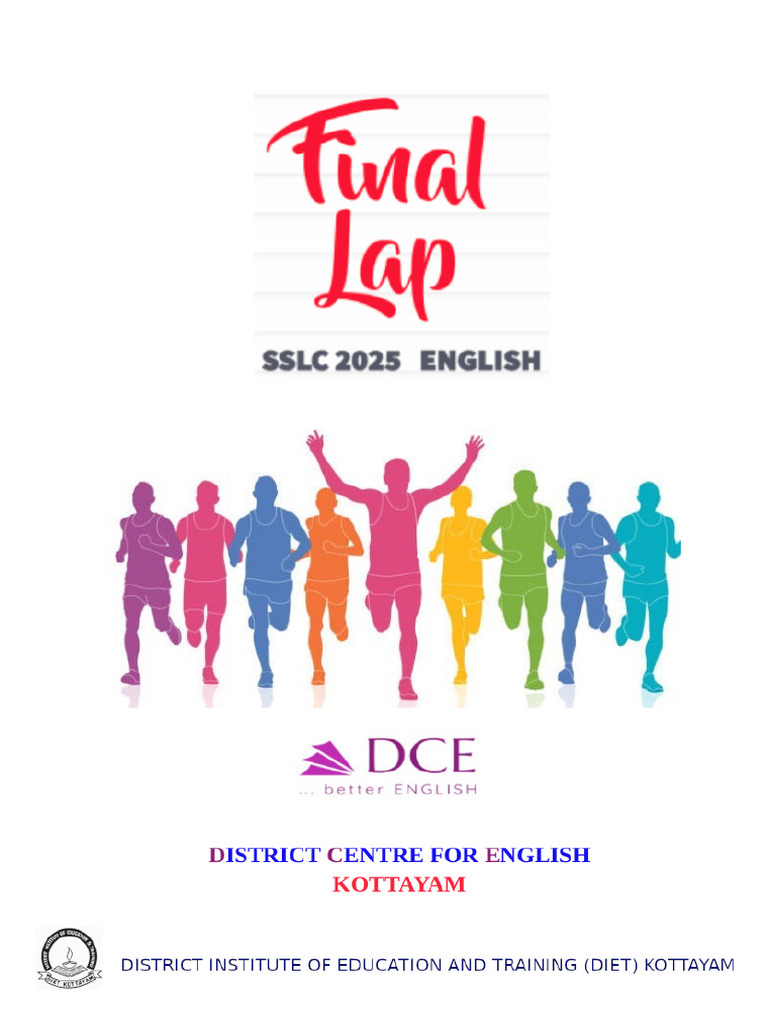 Final-Lap-by-DCE-Kottayam-1 | PDF | Poetry | Teachers