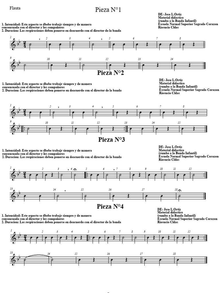 Banda - Flauta | PDF