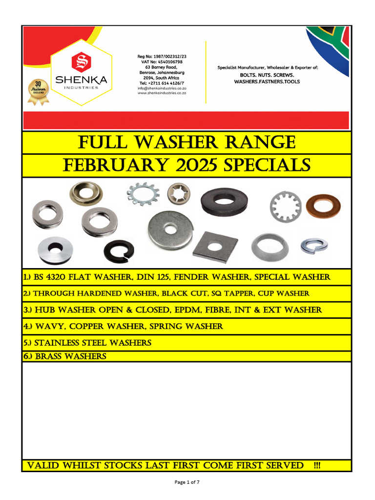 Washer Order and Pricing Details | PDF | Tank Warfare | World War II Tanks