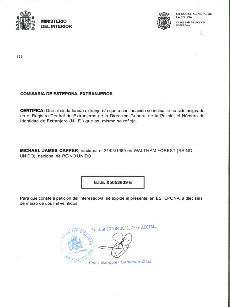 Michael James Capper | PDF