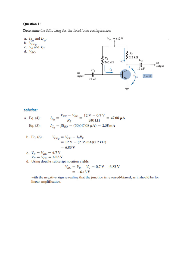 Week 12 Revision Solution | PDF | Amplifier | Signal Processing