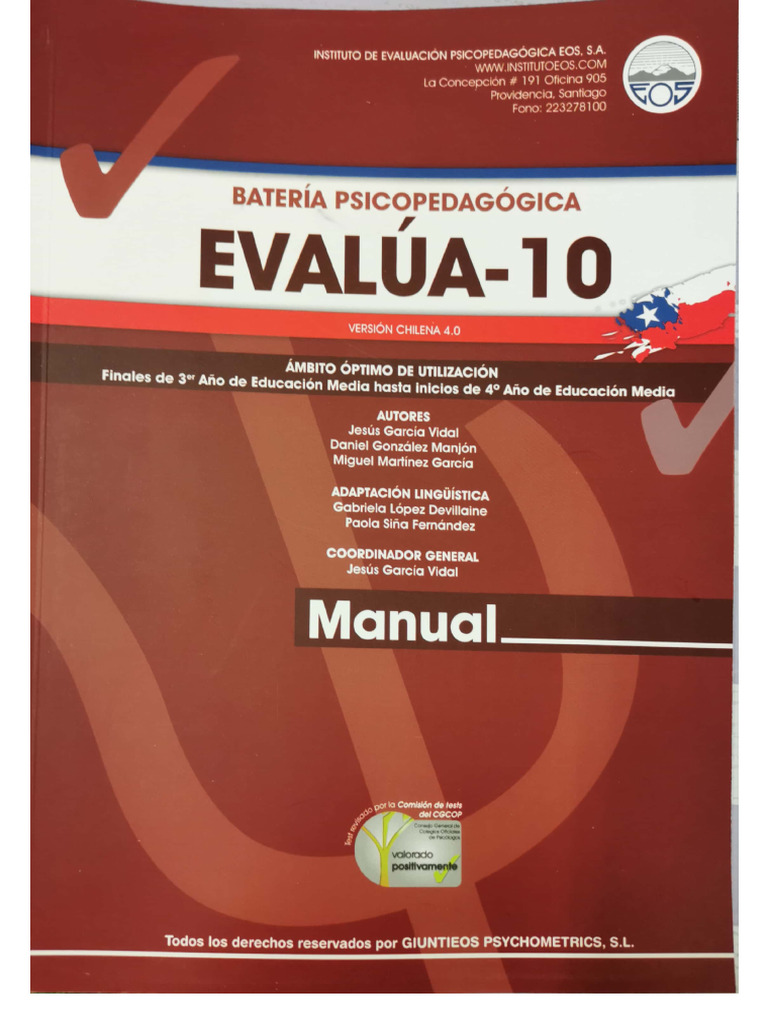 Evalua 10 | PDF