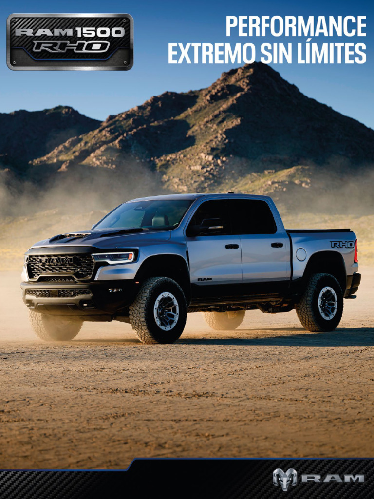 Ficha Tecnica Ram 1500 Rho 2025 28ene2025 v3 | PDF | Tracción en las cuatro ruedas | Airbag