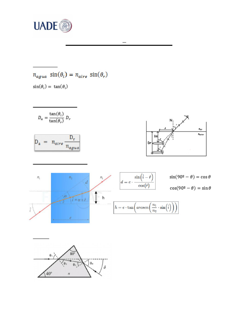 Formulas Primer Parcial Fisica II | PDF