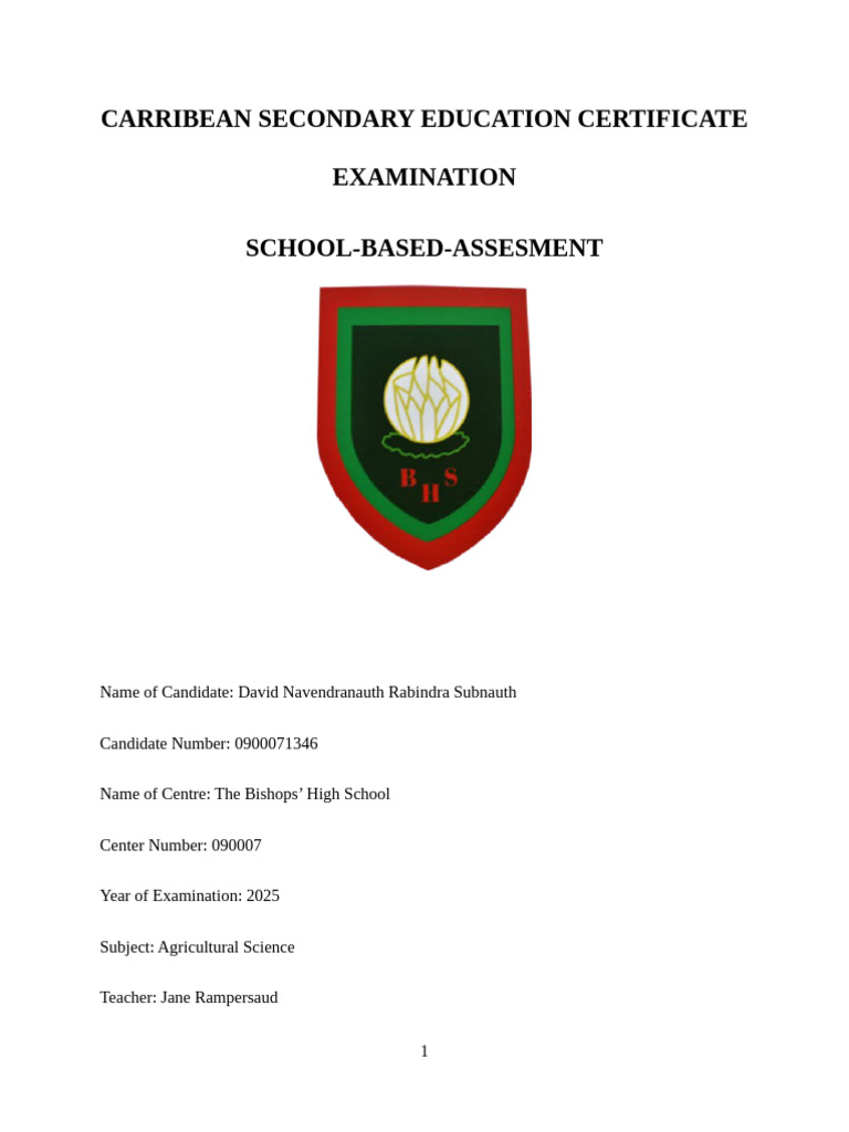 Animal Production Agri-Sci SBA | PDF