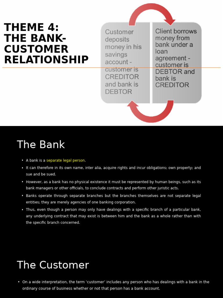 Understanding Bank-Customer Relationships | PDF | Banks | Cheque