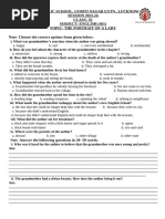 Class 11 English Grammar Exercises | PDF