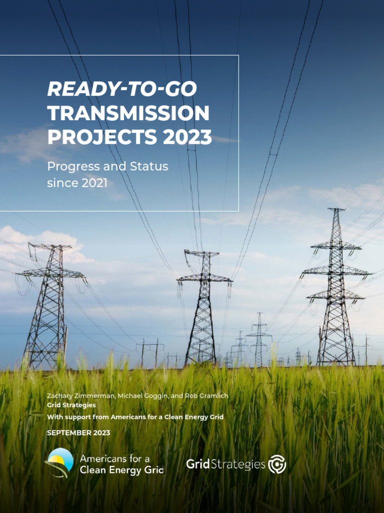 Ready-to-Go Transmission Projects 2023 | PDF | Electric Power ...