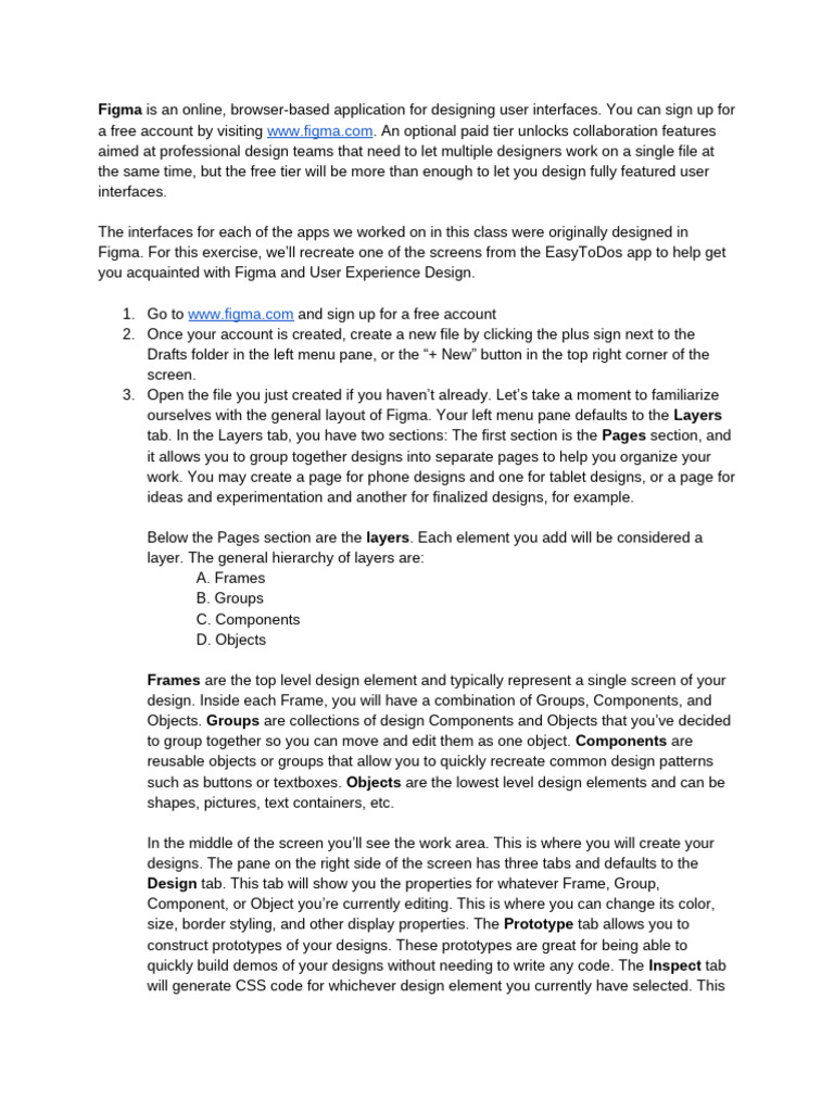 Figma User Interface Design Guide | PDF | Ios | Software