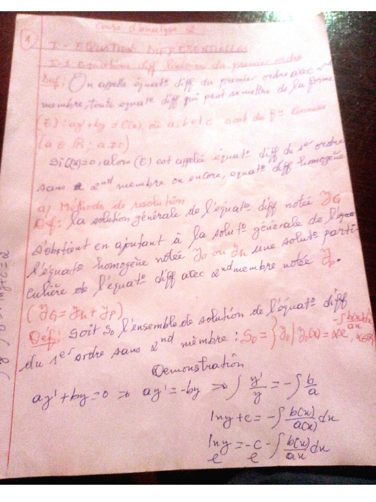 Équations Diff | PDF