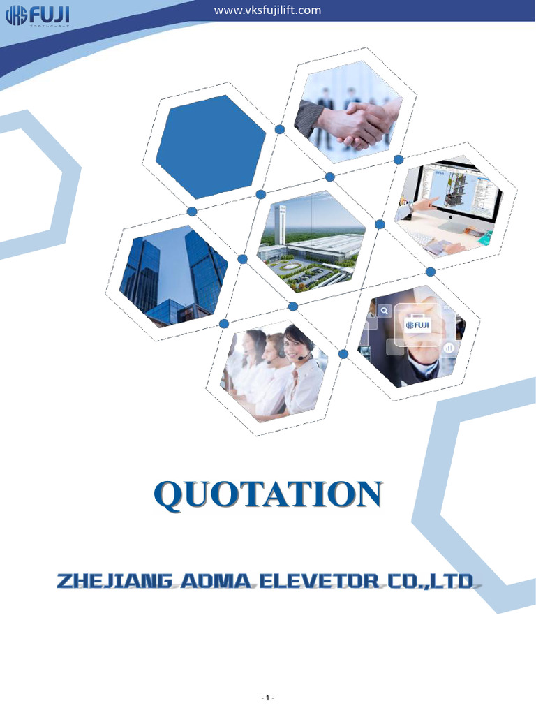 AL500 Elevator Quotation & Specifications | PDF | Elevator | Door