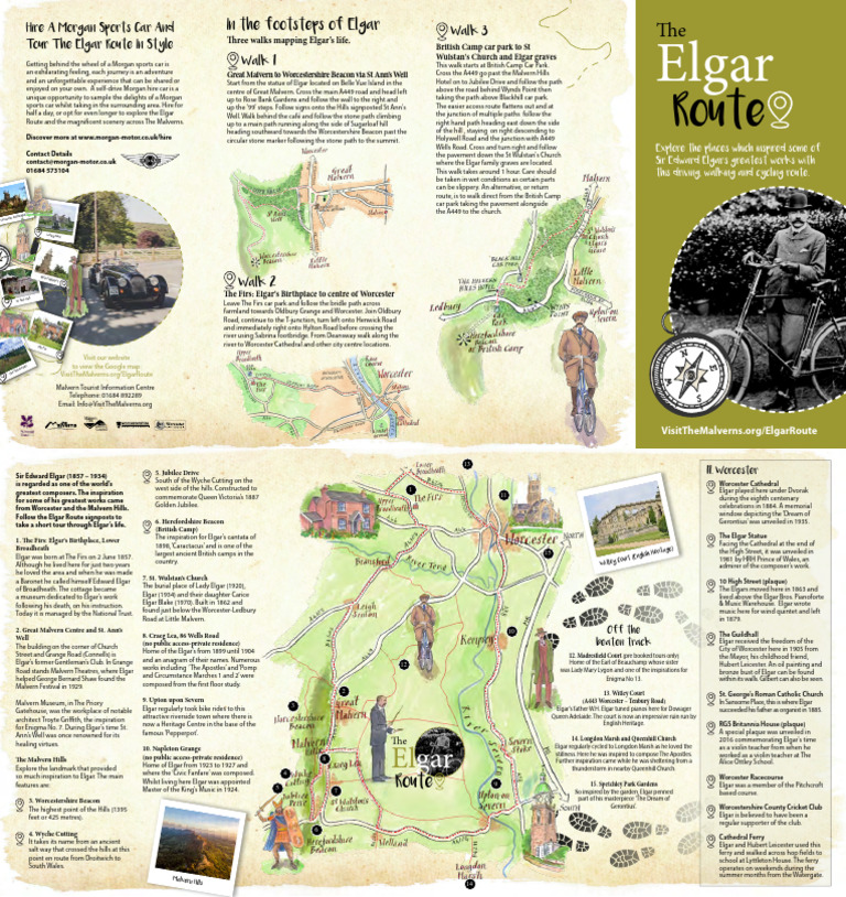 Elgar Route: Walks and Heritage Sites | PDF | Edward Elgar