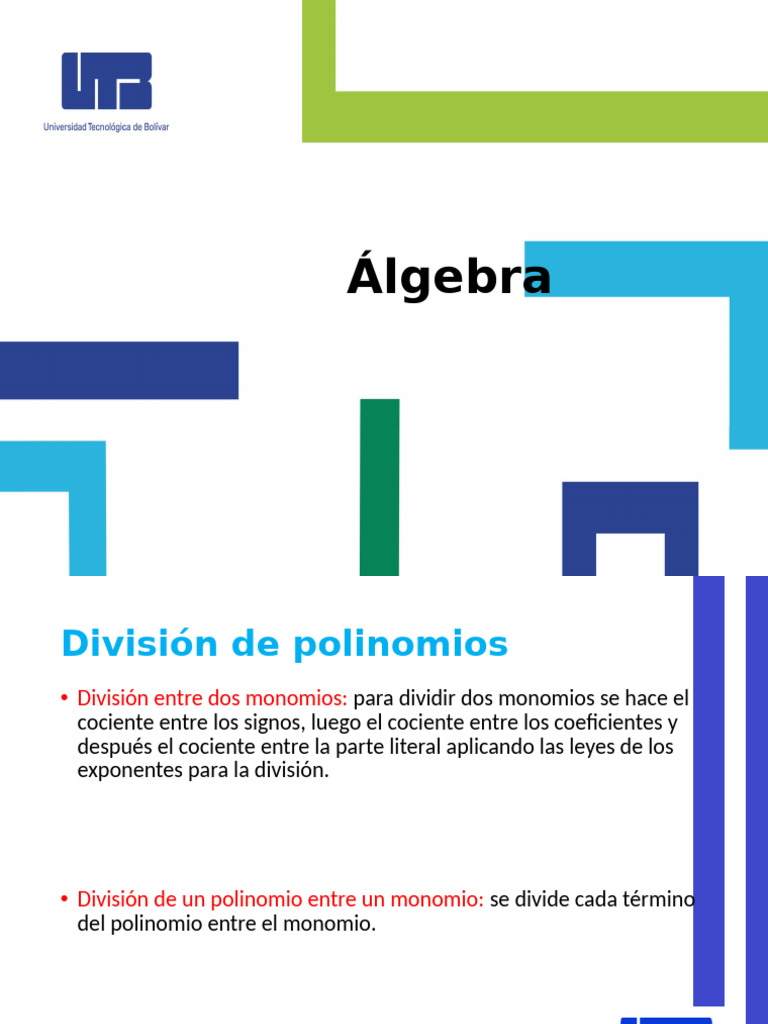 Algebra 2 | PDF | División (Matemáticas) | Factorización