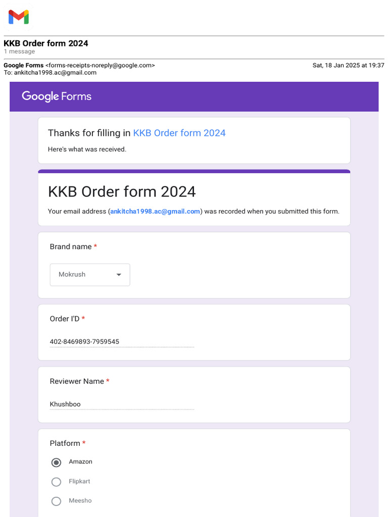 Gmail - KKB Order Form 2024 | PDF