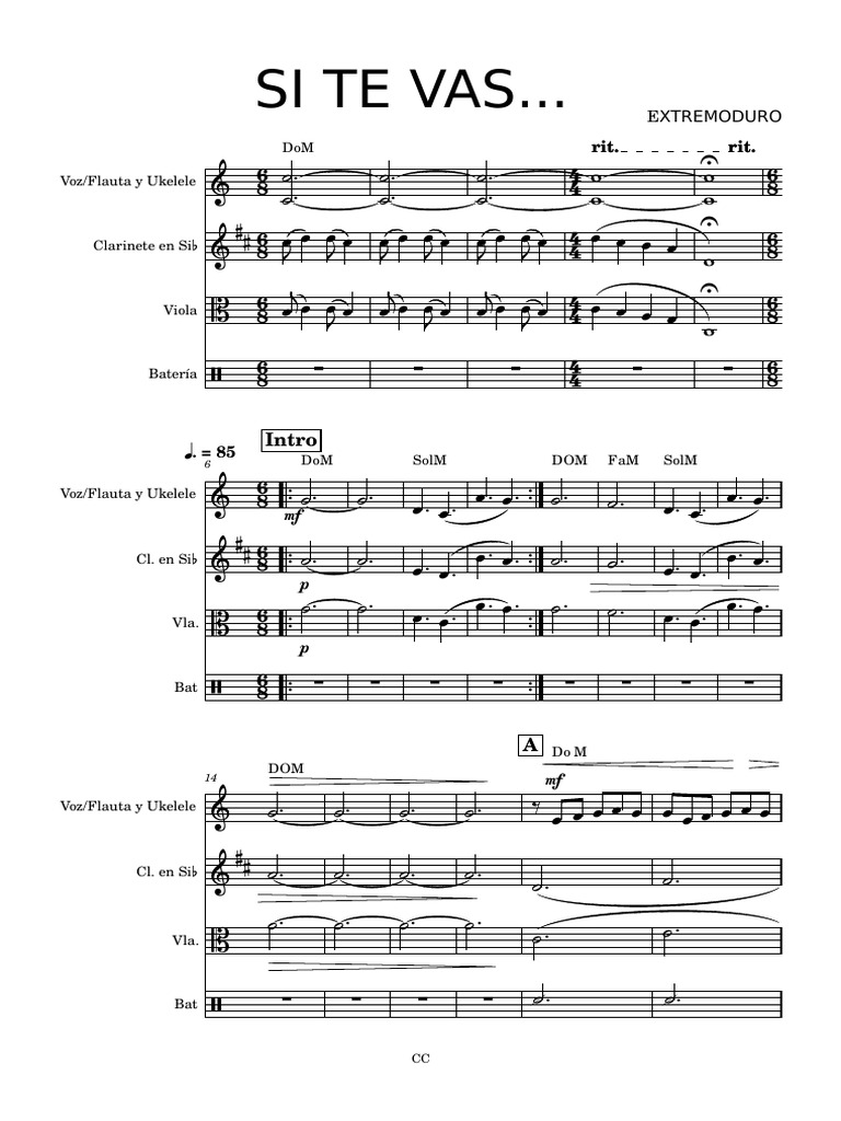 Si Te Vas Extremoduro | PDF