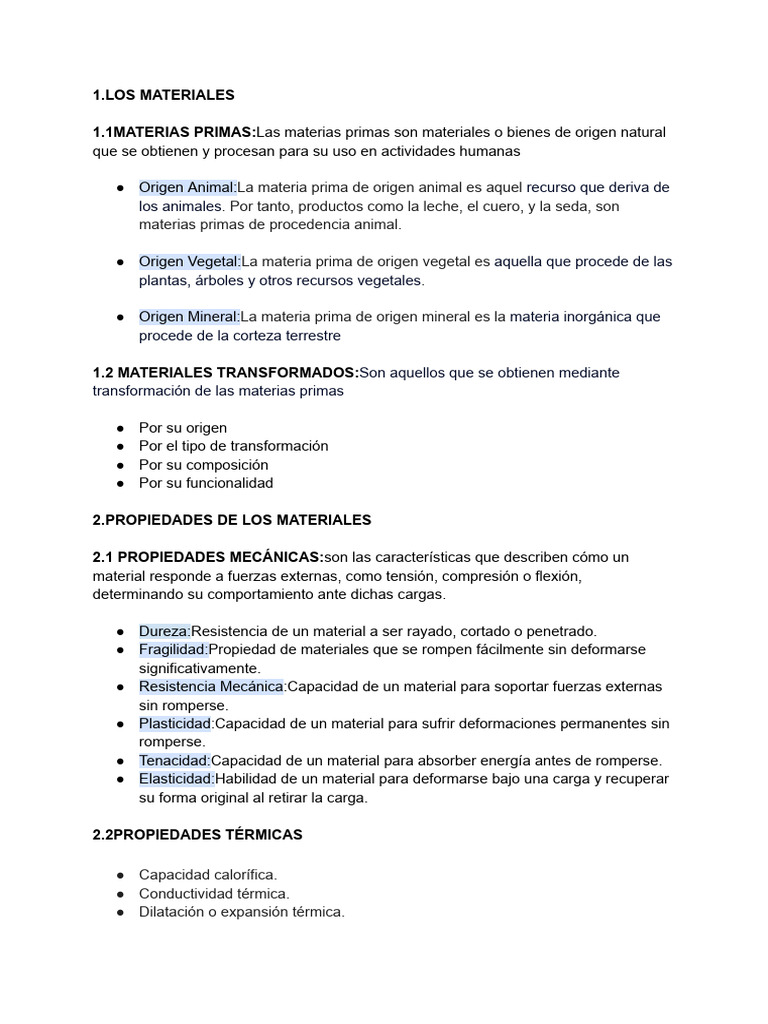 TECNO | PDF | Materia prima | Madera