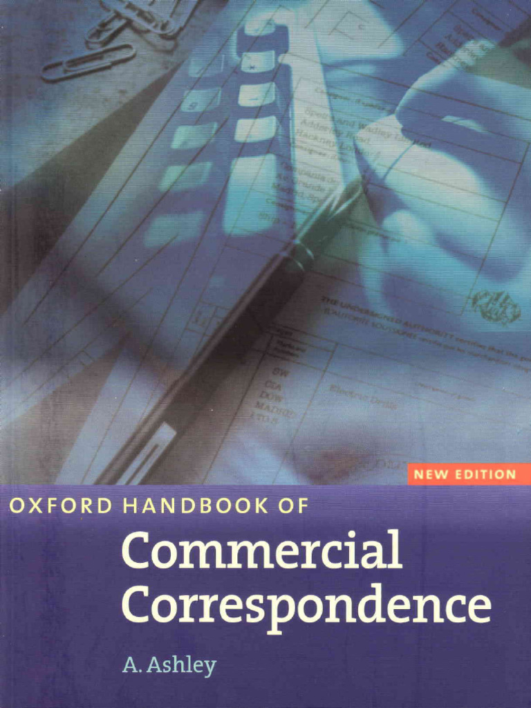 Correspondence - HandBook - Chapter 1 - 7 | PDF | Mrs. | Writing