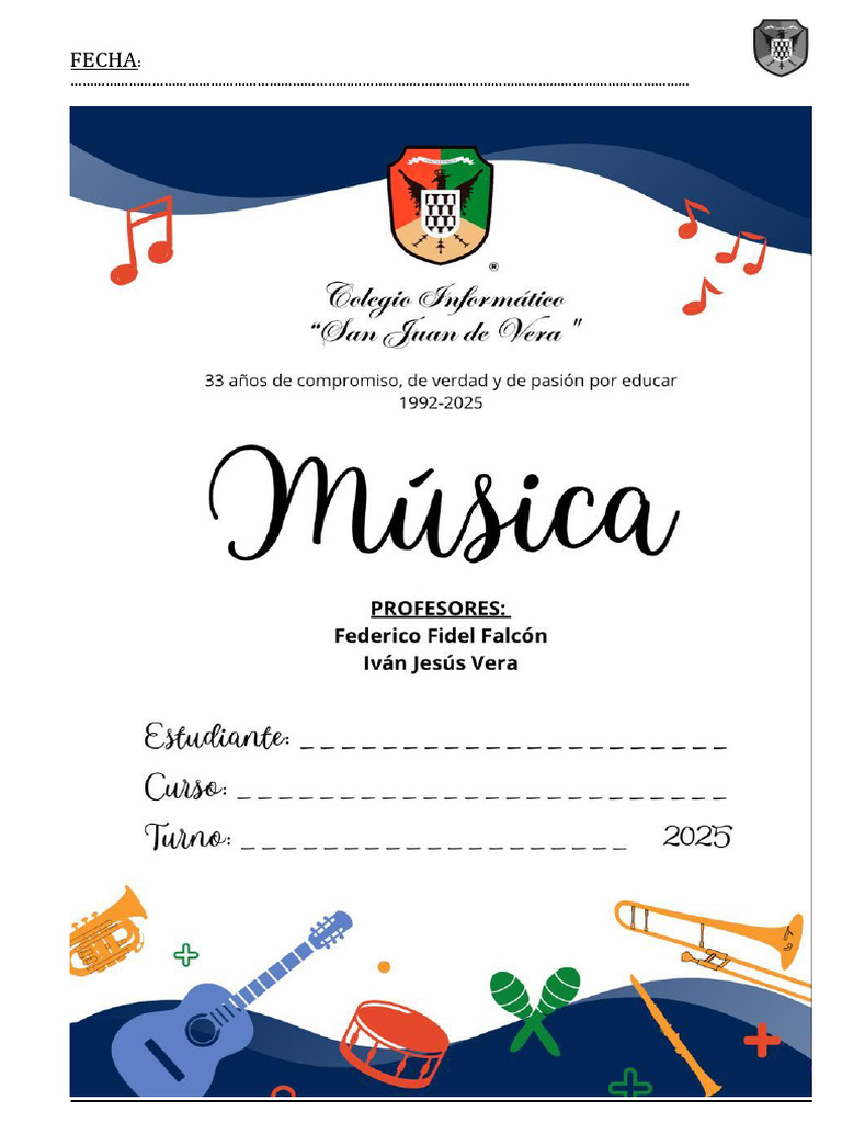 Música 5to Secundaria 2025: Plan de Estudios | PDF | Orquestas ...