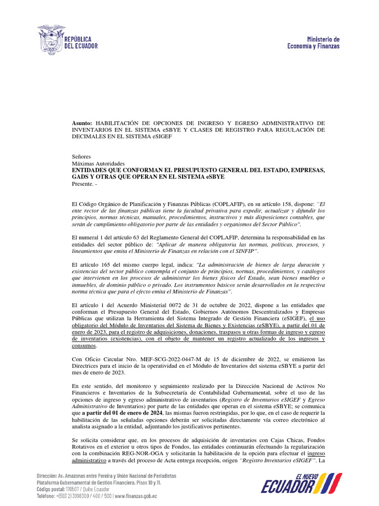 Mef-Sc 1 | PDF | Contabilidad | Presupuesto