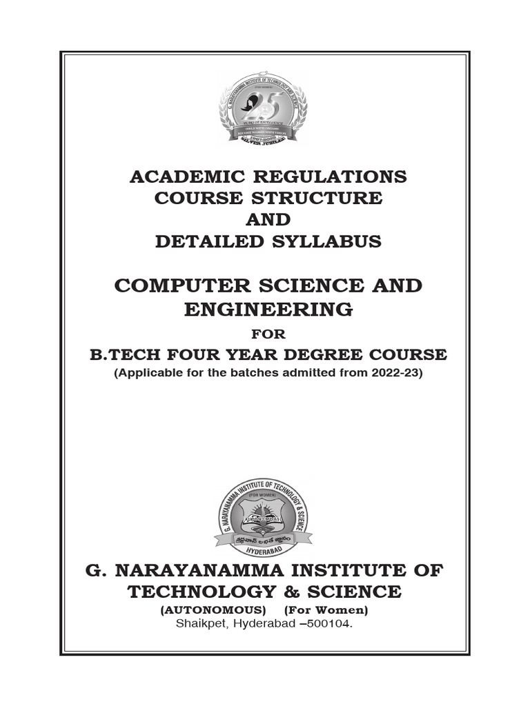 CSE | PDF | Thesis | Course Credit