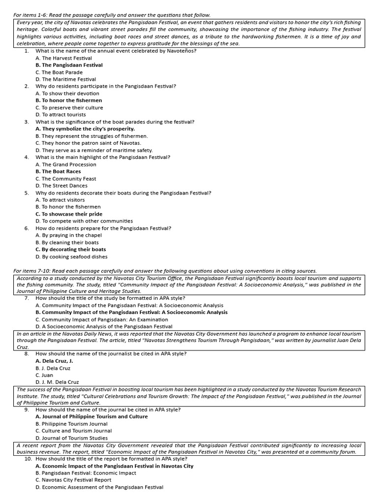 G8 Reviewer For 4th Quarter | PDF