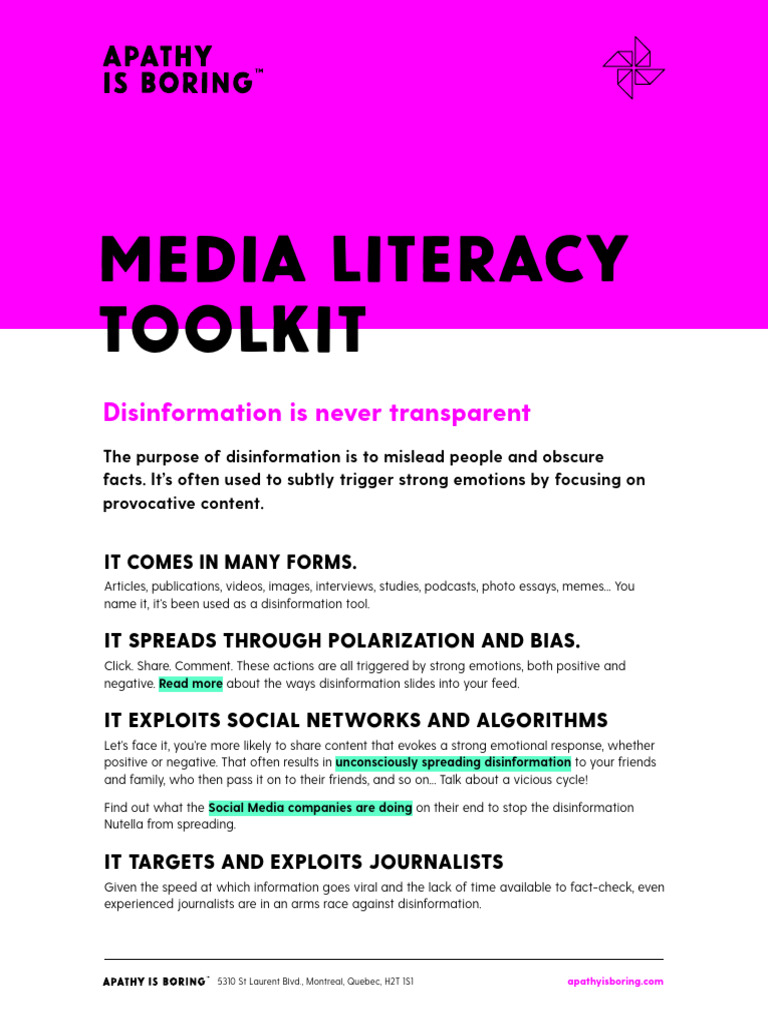 Understanding Disinformation Tools | PDF | Ignorance | Communication
