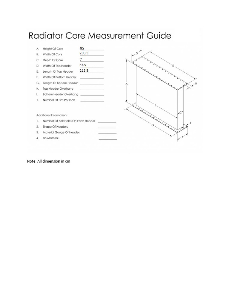 core dimension | PDF