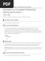 2016 CACREP Standards | PDF | School Counselor | Substance Use Disorder