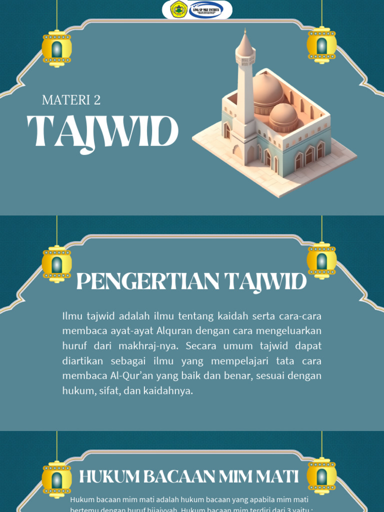 Materi 2 Hukum Tajwid | PDF