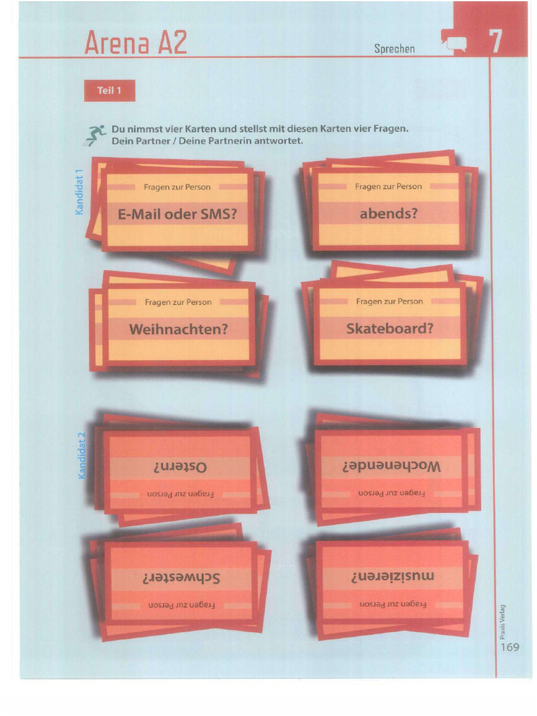 Sprechen A2 Goethe (2) | PDF