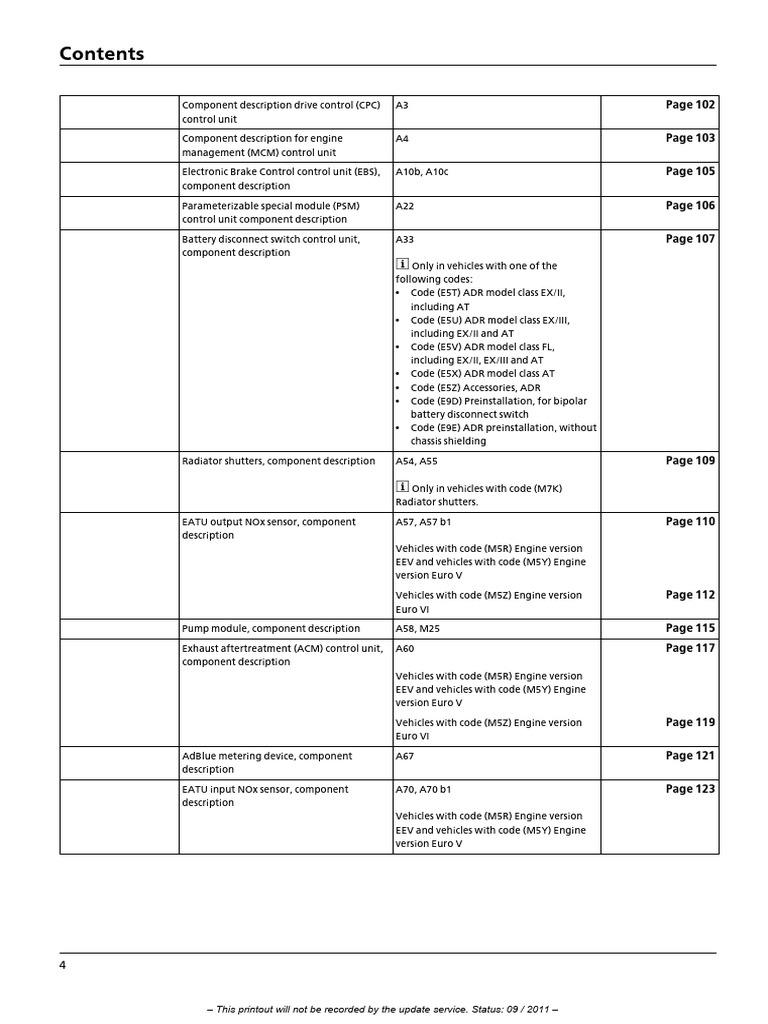 Mercedes Benz Engine OM 471 PDF Manual - p007 | PDF | Manufactured Goods | Transport