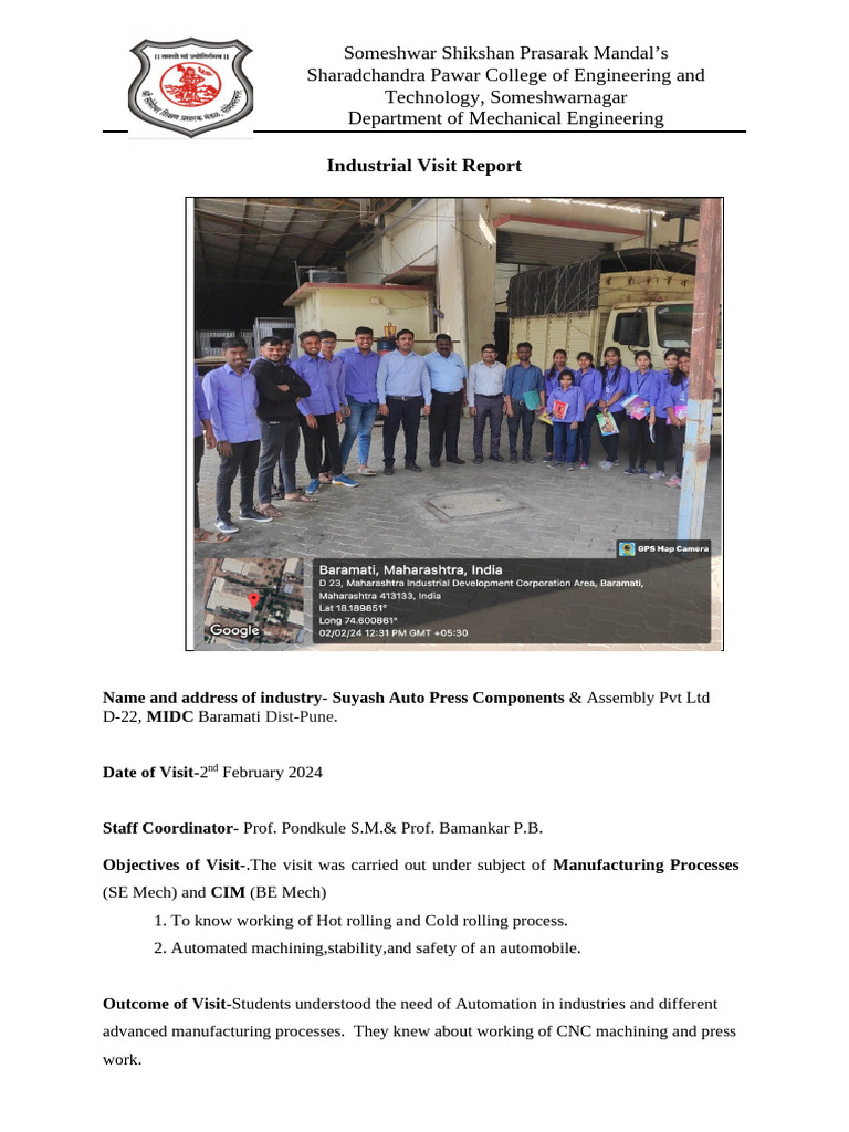 Suyash Auto Report | PDF