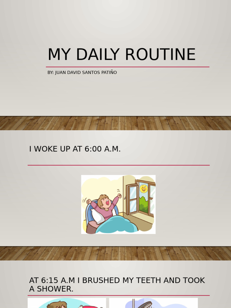 My Daily Routine | PDF